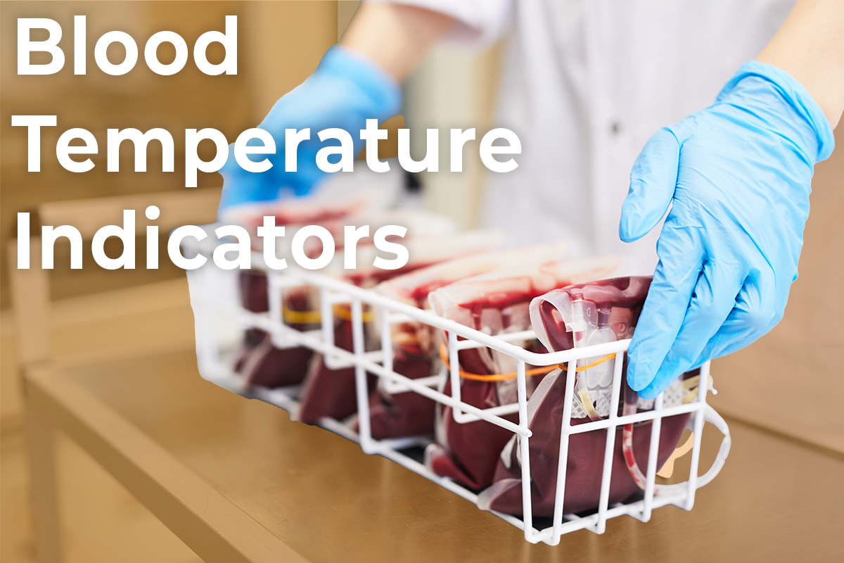 Quality Control Using Blood Temperature Indicators